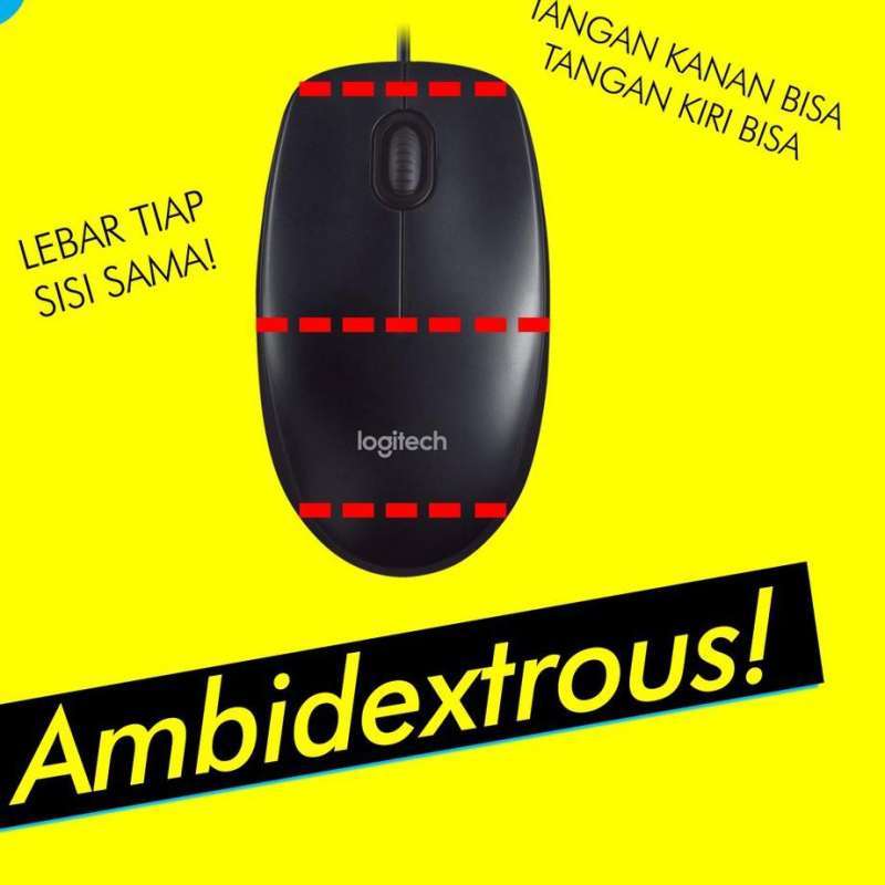 Jual Harga Murah.. Mouse Logitech M90 USB Garansi Resmi / Mouse Kantor ...