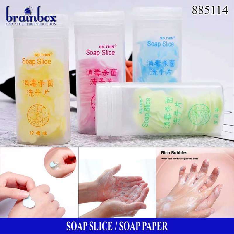 Jual Soap Slice Hand Soap Paper Sabun Kertas Sabun Cuci Tangan Sabun ...
