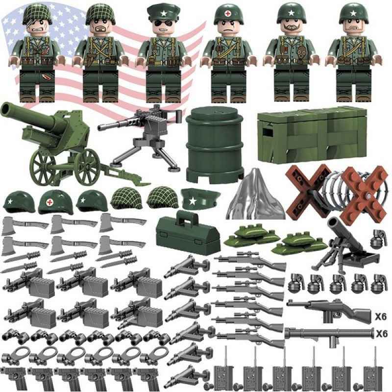 Jual 71020 World War II WWII Perang Army Tentara Pasukan Minifigure ...
