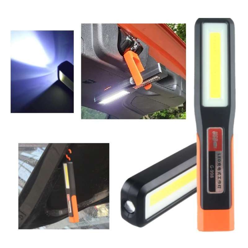 Jual Lampu Kerja LED Magnet USB Charge Putaran Fleksibel AF013 di ...