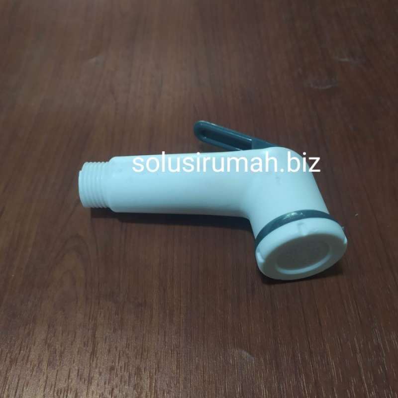 Jual BIDET KEPALA SAJA PUTIH POLOS PVC PLASTIC PLASTIK SHOWER TOILET di ...