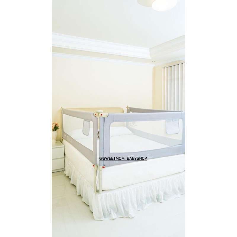Jual Extra Tall Bedrail Pagar Ranjang Kasur Bayi Bed Guard Rail Skida ...