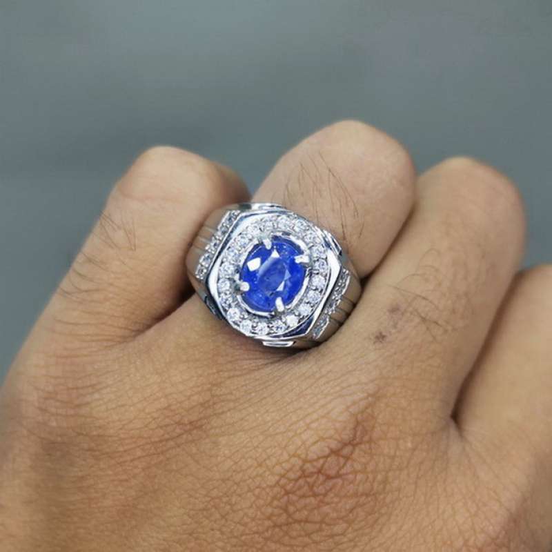 Batu Blue Safir Asli
