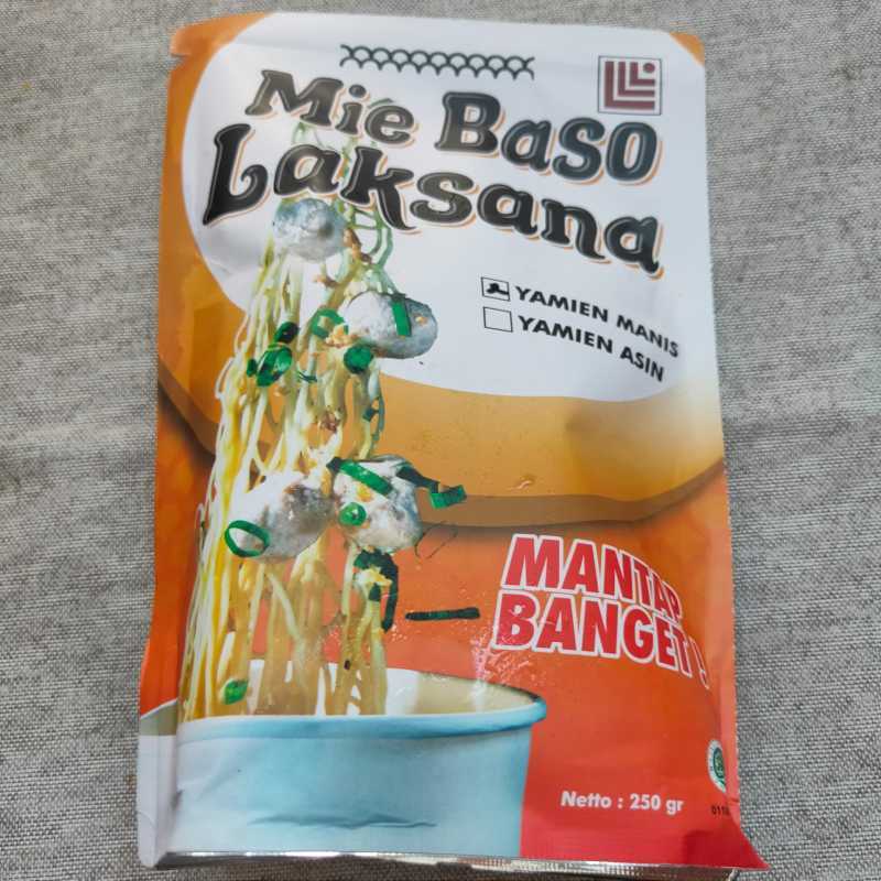 Jual Yamin Manis Mie Baso Laksana Tasik Frozen Ready to Cook di Seller ...
