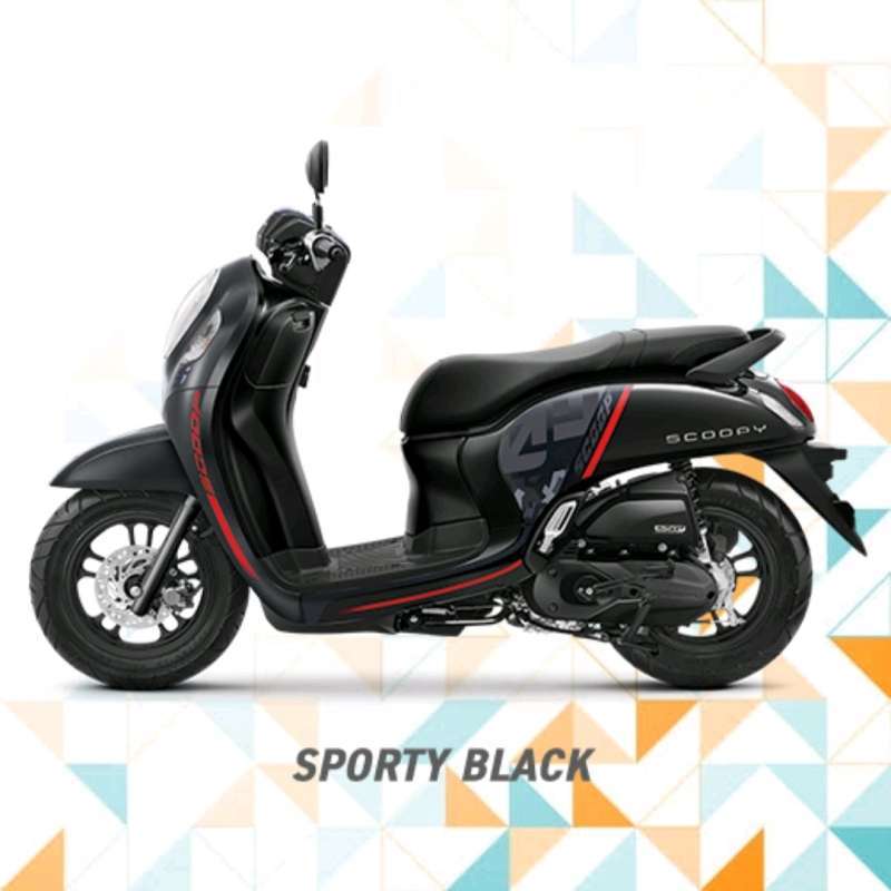 Jual All New Honda Scoopy Non Smartkey 2021 - Yogyakarta Sporty Black ...