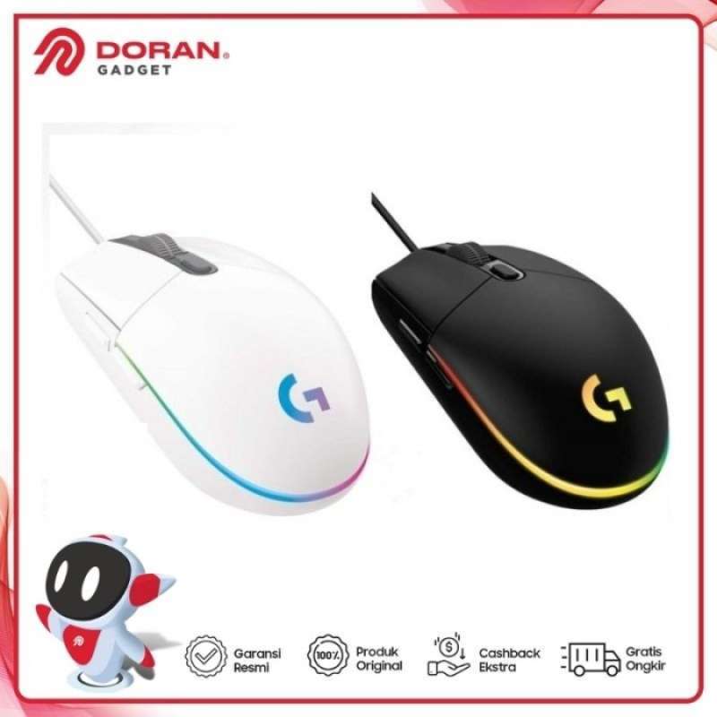 Jual Mouse Gaming Logitech G102 Lightsync RGB 6 Button - Garansi 2th - Putih - Multicolor di ...