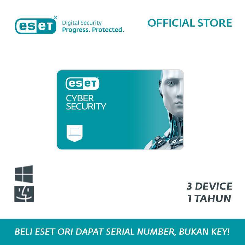 Jual ESET Cyber Security 3 Device 1 Tahun di Seller ESET - Jatiwarna, Kota Bekasi | Blibli