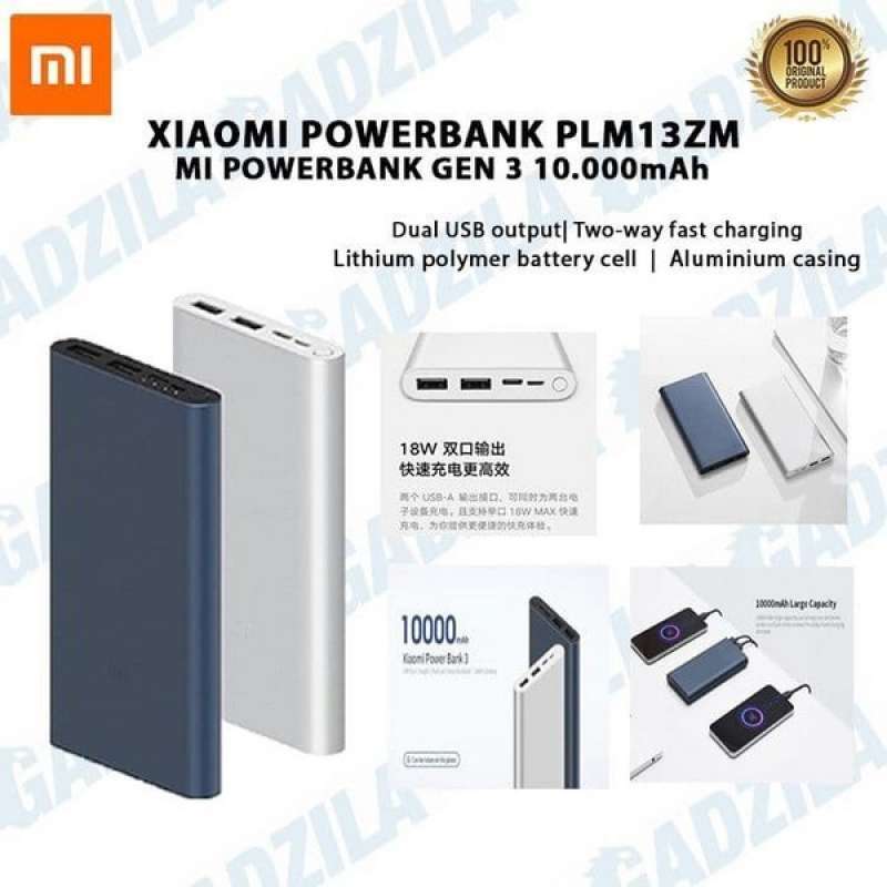 Jual Limited Powerbank Xiaomi Mi Pro 2 10000Mah Fast Charging Power ...