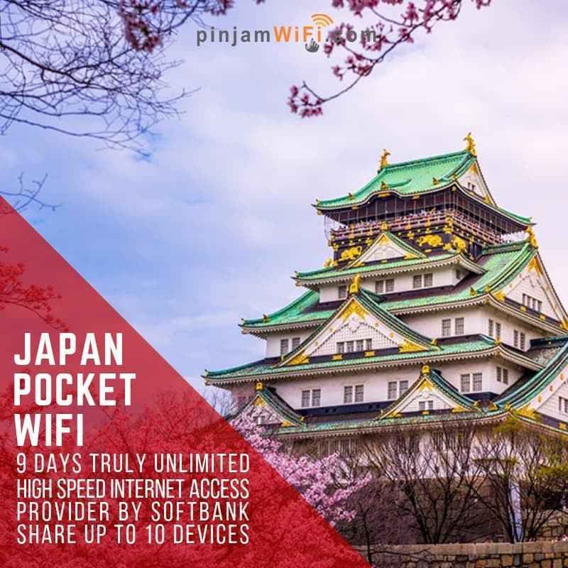 Jual Sewa Pinjam Wifi Jepang Daily Truly Unlimited Japan Share 10 ...