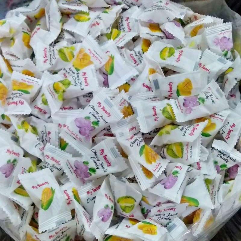 Jual Permen Susu Rasa Buah-buahan Chewy Fruit Candy 250gr di Seller Mch ...