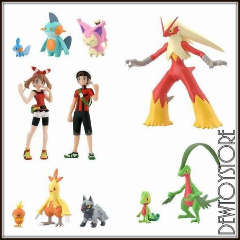 Jual Bandai Pokemon Scale World 1-20 Scale Fixed Pose Figure - World ...
