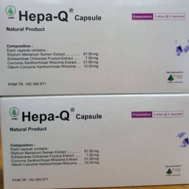 Jual Original Hepa Q Box Isi 30 Kapsul Suplemen Untuk Membantu Fungsi ...