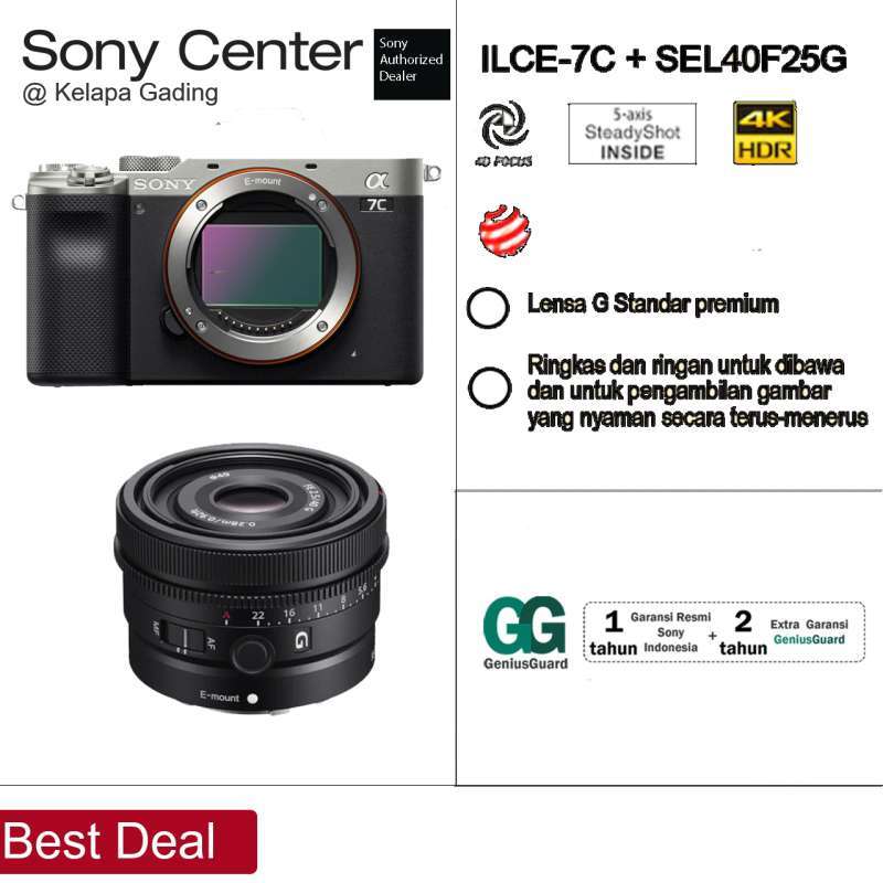 Promo SONY Center Jakarta - SONY Alpha SONY Alpha A7C Mirrorless ...