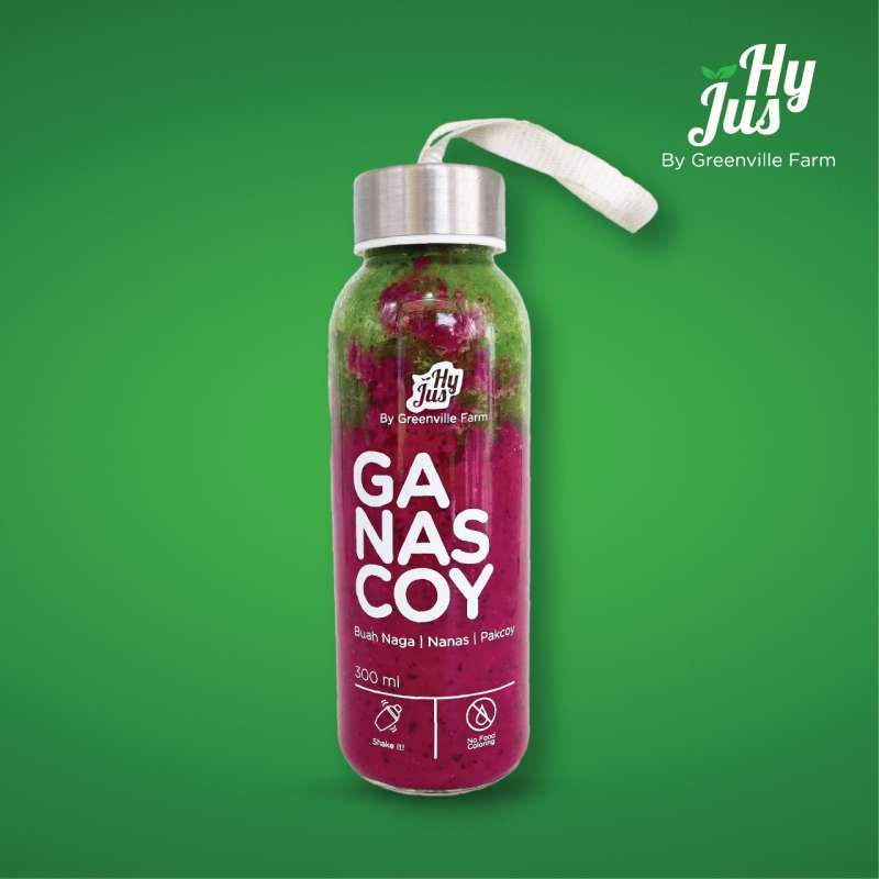 Jual GANASCOY - JUS OLAHAN SAYUR HIDROPONIK di Seller GREENVILLE FARM ...