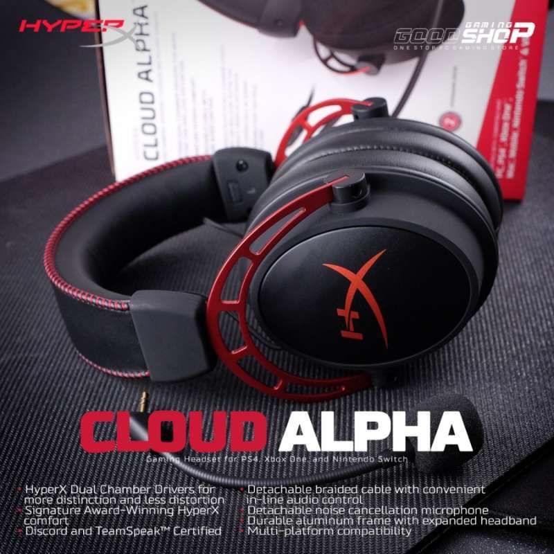 Jual HyperX Cloud Alpha - Gaming Headset - Gold di Seller GOOD GAMING SHOP - Kota Jakarta Pusat ...