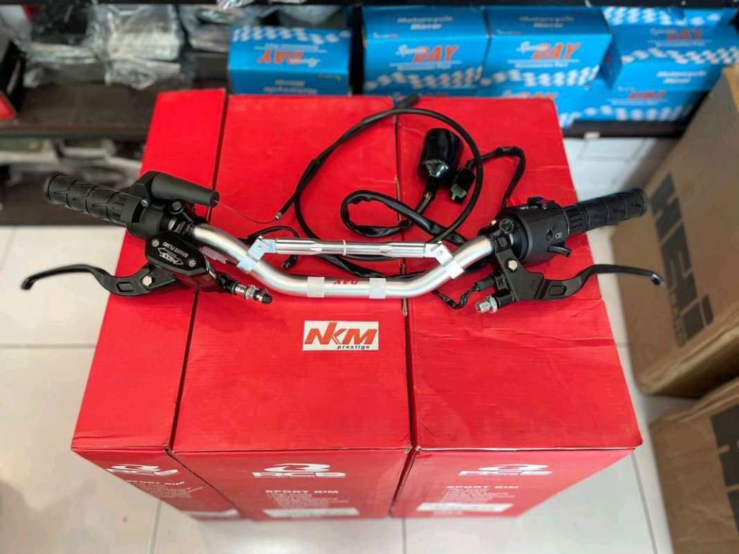 Jual STANG STIR DAY SATU SET MASTER REM COPY RCB SET HANDGRIP KAZE di ...