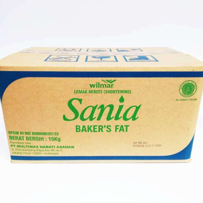 Jual Margarine Sania Bakers Fat 15 kg di Seller padimasprima ...