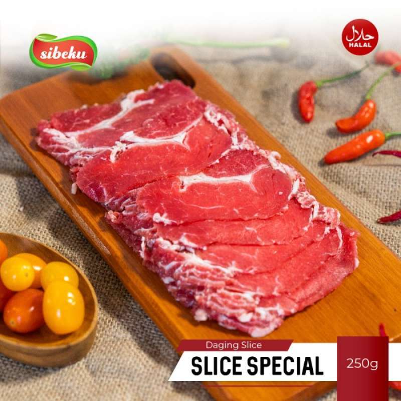 Promo Daging Sapi Beef Slice Special Halal & Higienis 250 gram Frozen ...