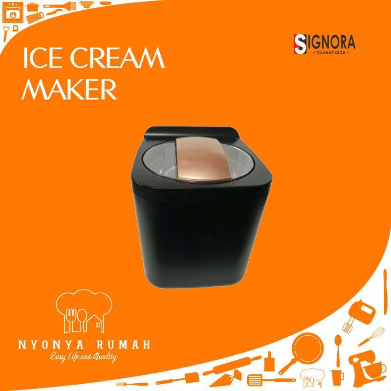 Promo Ice Cream Maker Signora/mesin Pembuat Es Krim/gelato/yogurt ...