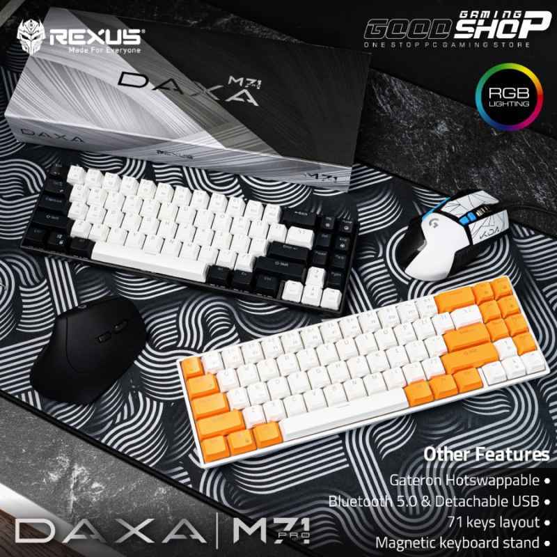 Jual Rexus DAXA M71 Pro - Gaming Keyboard di Seller GOOD GAMING SHOP ...