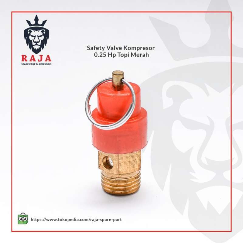 Jual Safety Valve Kompresor 1/4 Inch / Safty Valve / Otomatis Kompresor ...