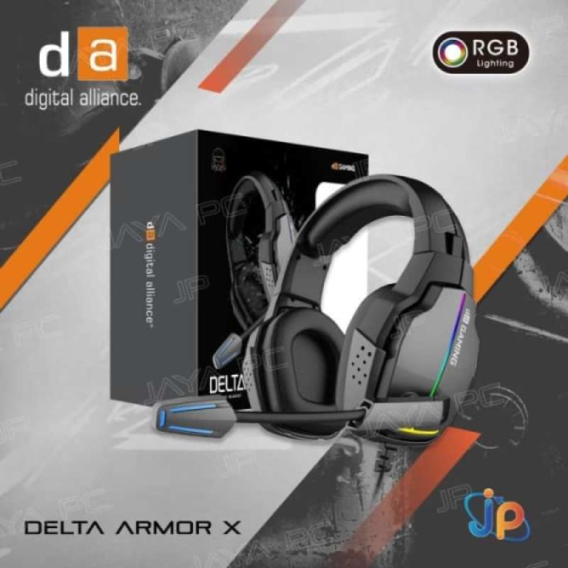 Jual Dijual Headset Gaming Digital Alliance DA Delta Armor X RGB 7.1 ...