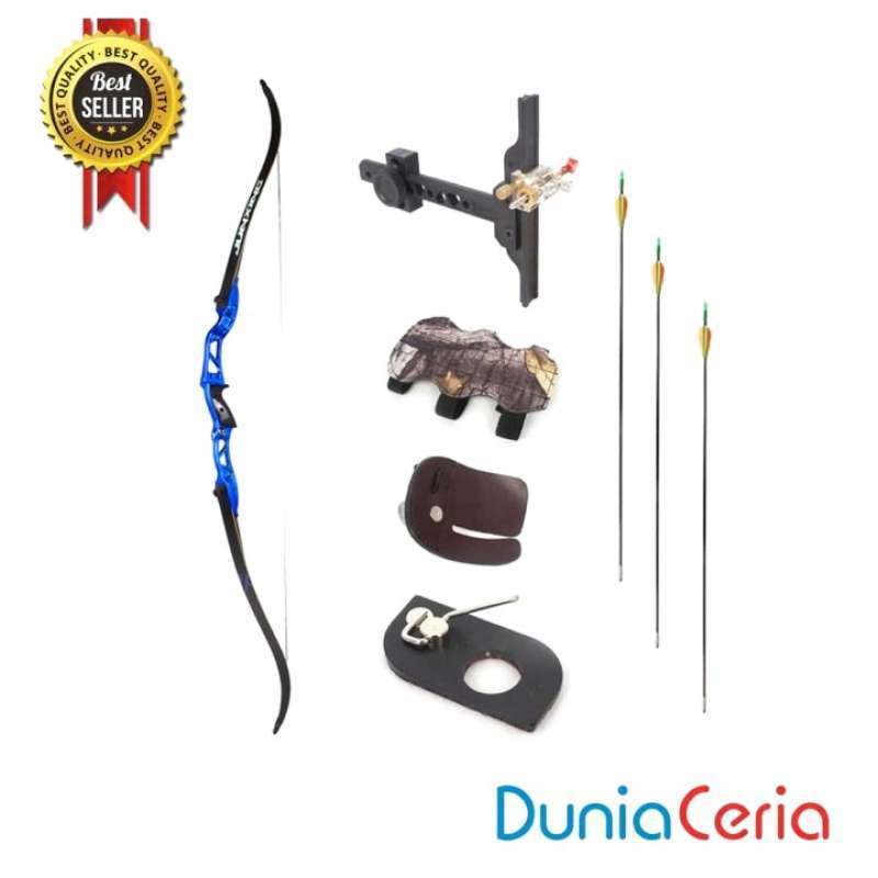 Jual Jual Fullset Busur Panah Junxing F155 Recurve Bow Siap Pakai ...