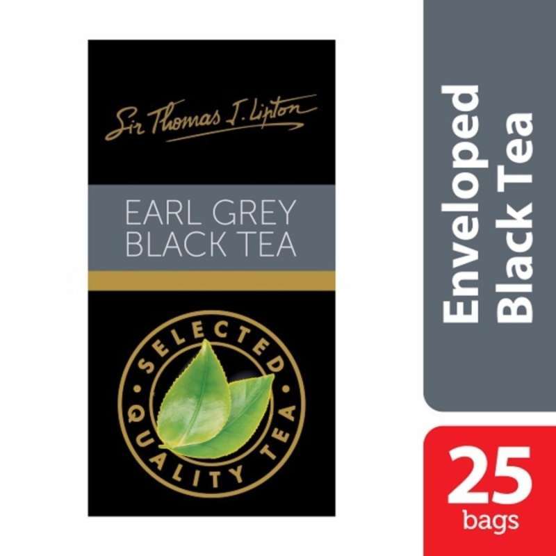 Promo Lipton Earl Grey Black Tea Sir Thomas J Lipton Diskon 5% di ...