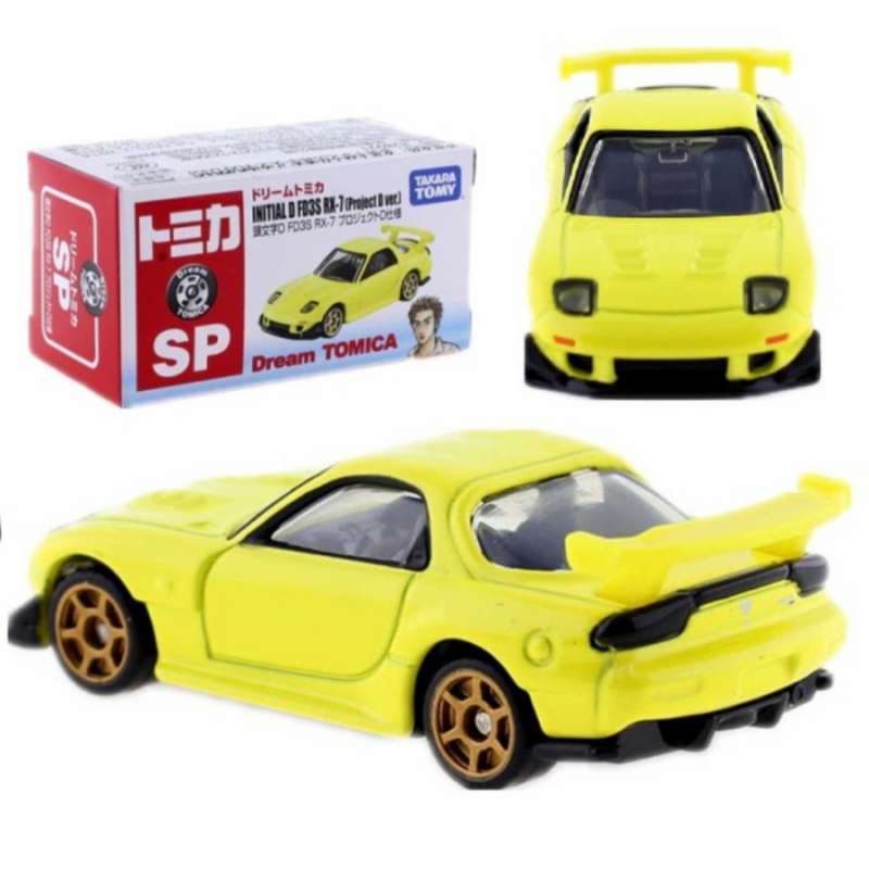 Jual dream tomica initial d fd3s rx-7 (project d ver) di Seller Media Toys - Pinangsia, Kota ...