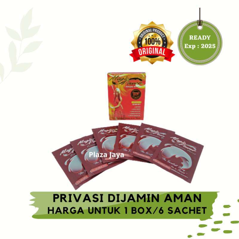 Promo Tissue Magic / Tisu Magic Power 1 Box isi 6 Sachet - Merah Diskon ...