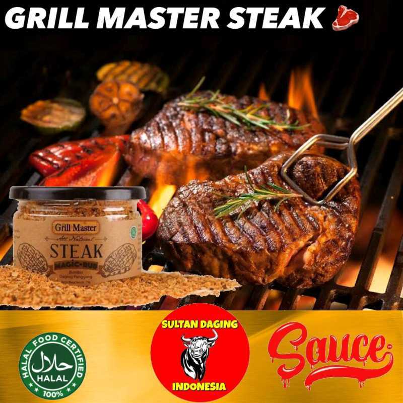Promo BUMBU STEAK JAY’S GRILL MASTER 70 GRAM/ BUMBU GRILL MARINASI ...