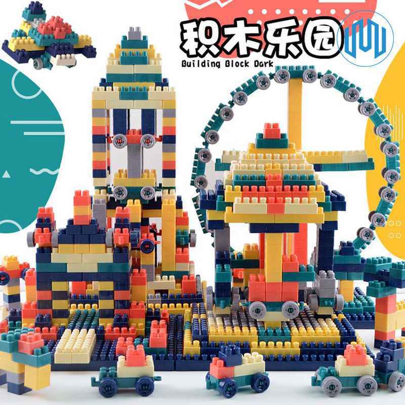 Jual Mainan Lego Bangunan Balok Partikel Besar Run Marble Edukasi - 540 ...