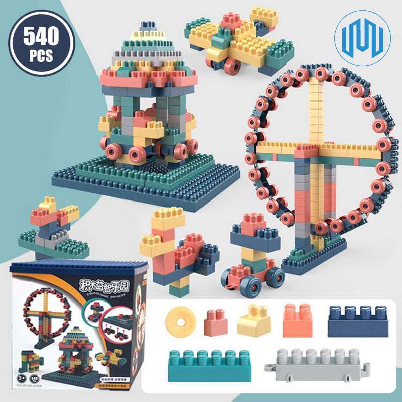 Jual Mainan Lego Bangunan Balok Partikel Besar Run Marble Edukasi - 540 ...