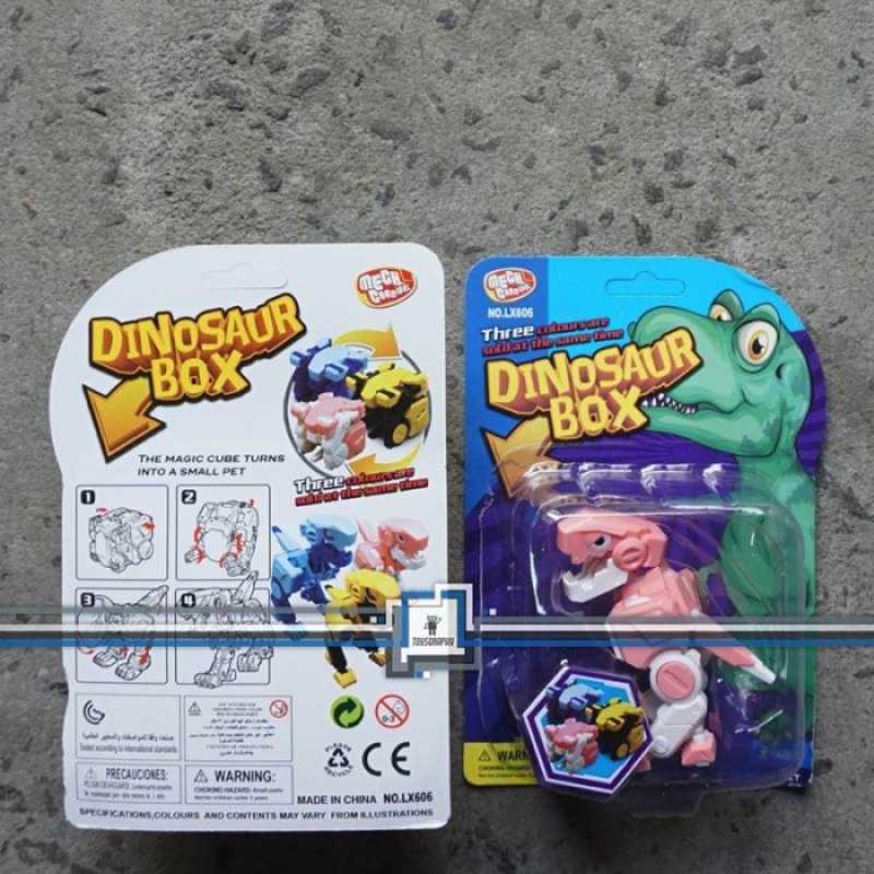 Jual BEAST BOX Trex - PINK / Dinosaurus Box - Robot Kotak Kubus ...