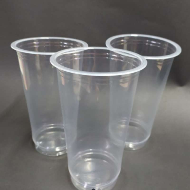 Jual Gelas Plastik- Cup Besar-thai Tea- 22 Oz Isi 50 Di Seller Jaya 01 ...