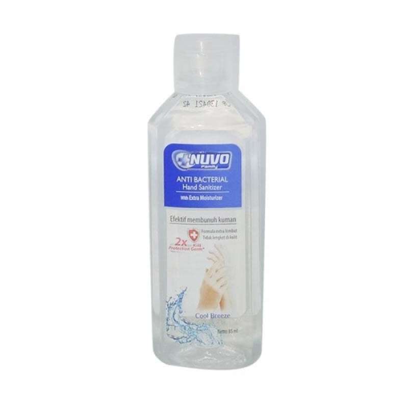 Jual Nuvo Hand Sanitizer Cool Breeze Botol 85 ml | Anti Bakteri Corona ...