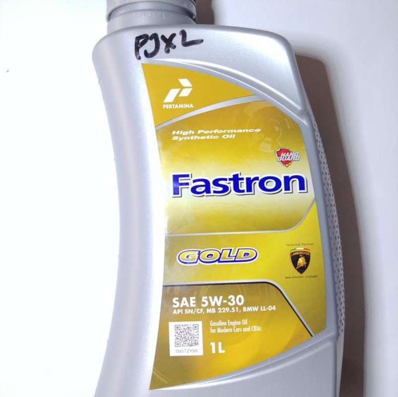 Jual Oli Mesin Mobil Motor Fastron Gold 5W-30 (1 Liter) di Seller ...