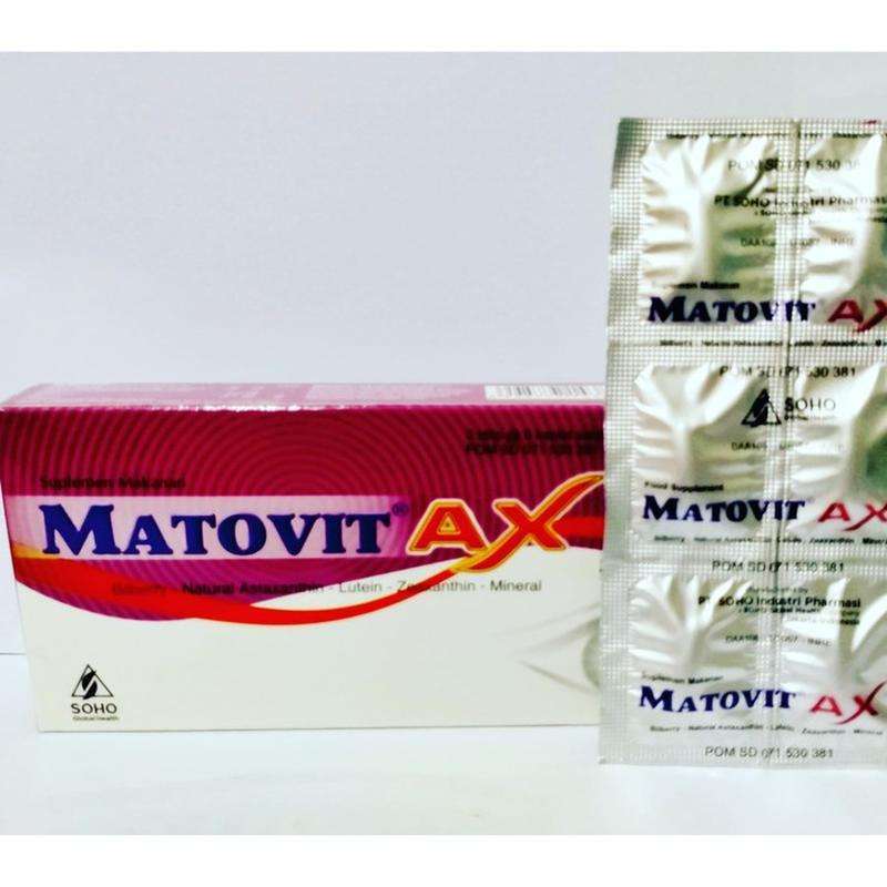 Jual Original Matovit Ax Box Isi 30 Kaplet Di Seller Jakarta Health ...