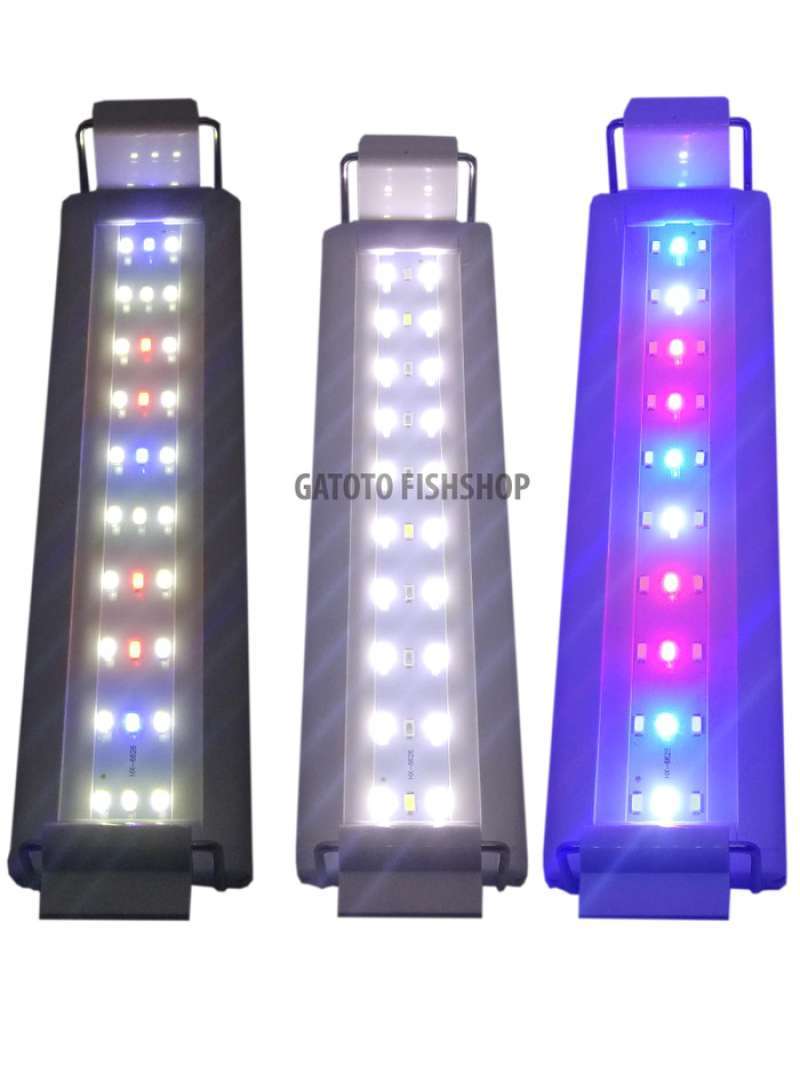 Jual Lampu Led 100cm aquarium aquascape Recent AA-PA-1000-3X 25W 3Warna ...
