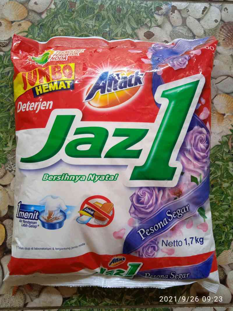 Jual Attack Jaz1 Pesona Segar Deterjen Bubuk 1,6 Kg Di Seller ...