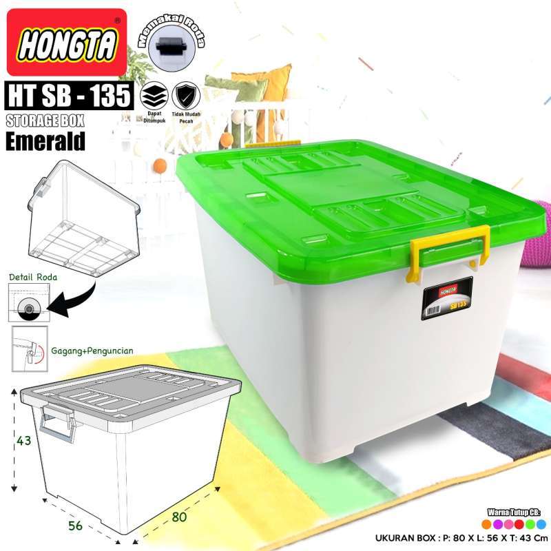 Promo Hongta Storage Box 135 - Tempat Penyimpanan - Instant Sameday ...