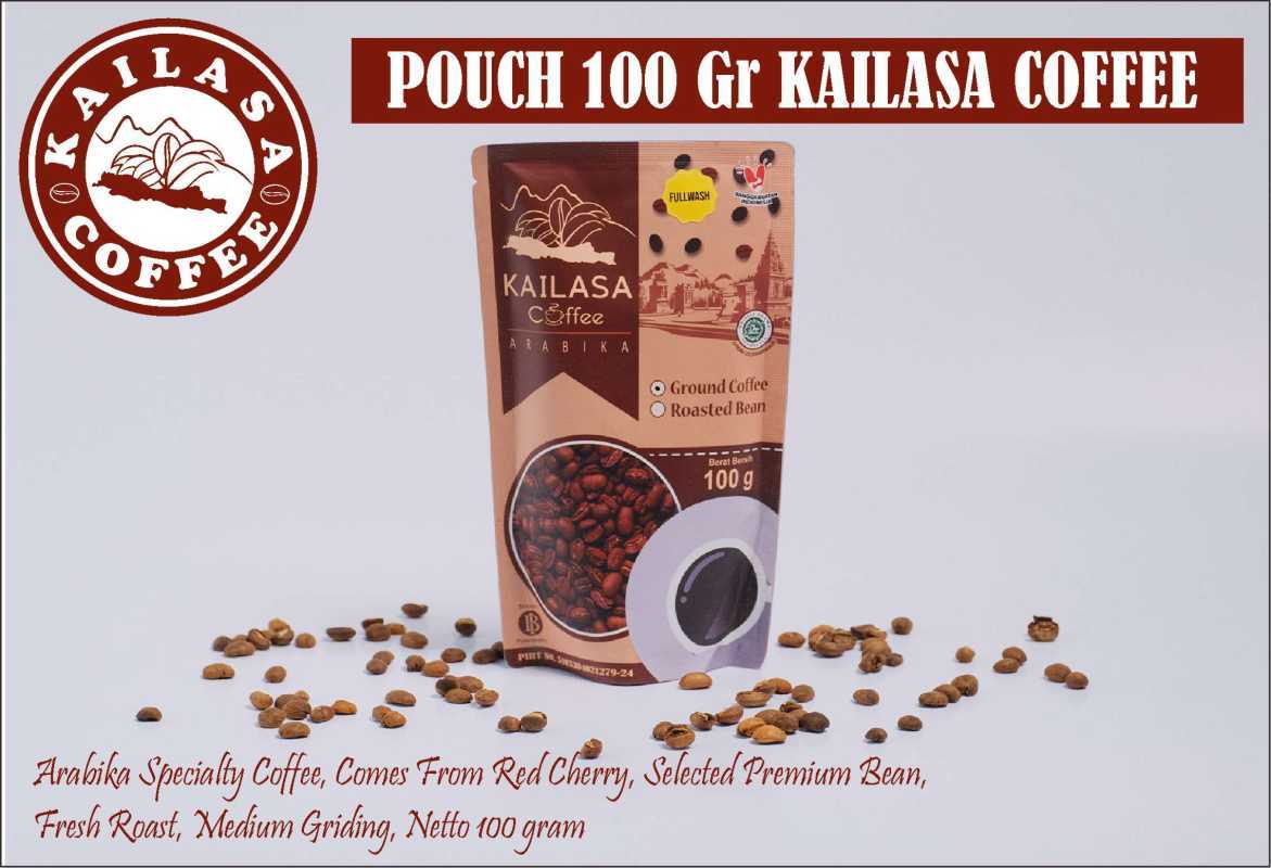 Jual Kailasa Coffee Ground Fullwash Proses 100 Gram di Seller kailasa ...