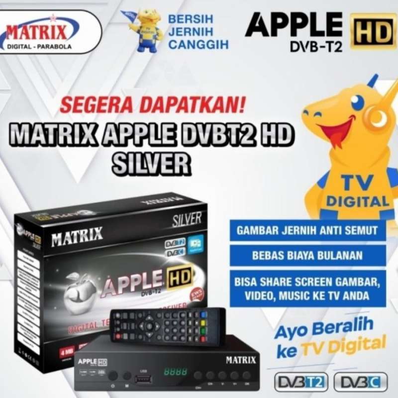Jual Matrix Receiver Tv Set Top Box DVB T2 Digital Bisa Youtube di Seller sinar_rejeki ...