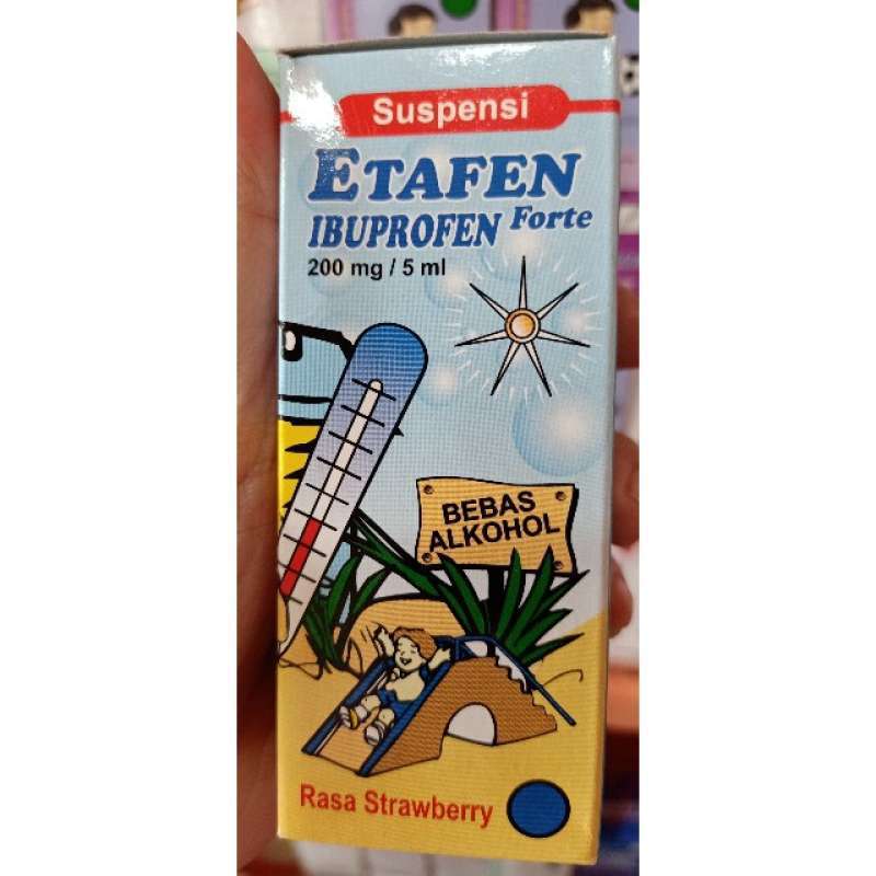 Jual Etafen Forte Sirup 60ml Obat Demam Panas Sakit Gigi Pusing Di ...