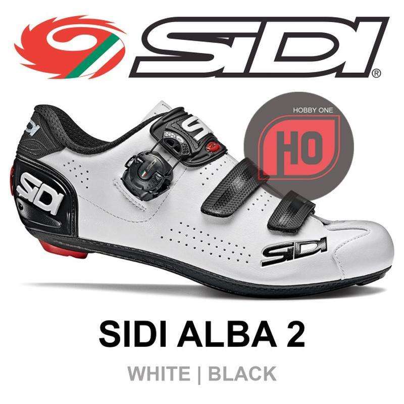 Jual Sidi ALBA 2 - Sepatu Sepeda Cleat Road Bike - WHITE BLACK 44 di ...
