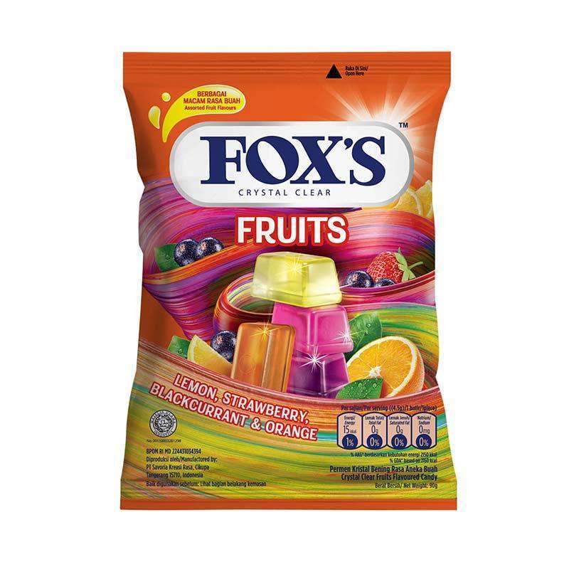 Jual Offline Store Foxs Fruits Permen Rejuvenate [90 G Bag]