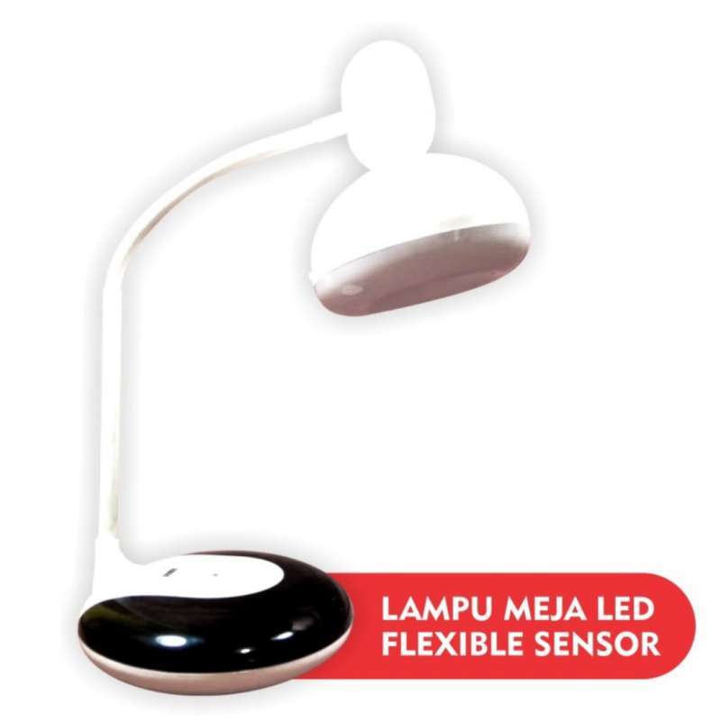 Jual Lampu meja led flexsibel AC atau DC sensor gerak L825 - Putih di ...