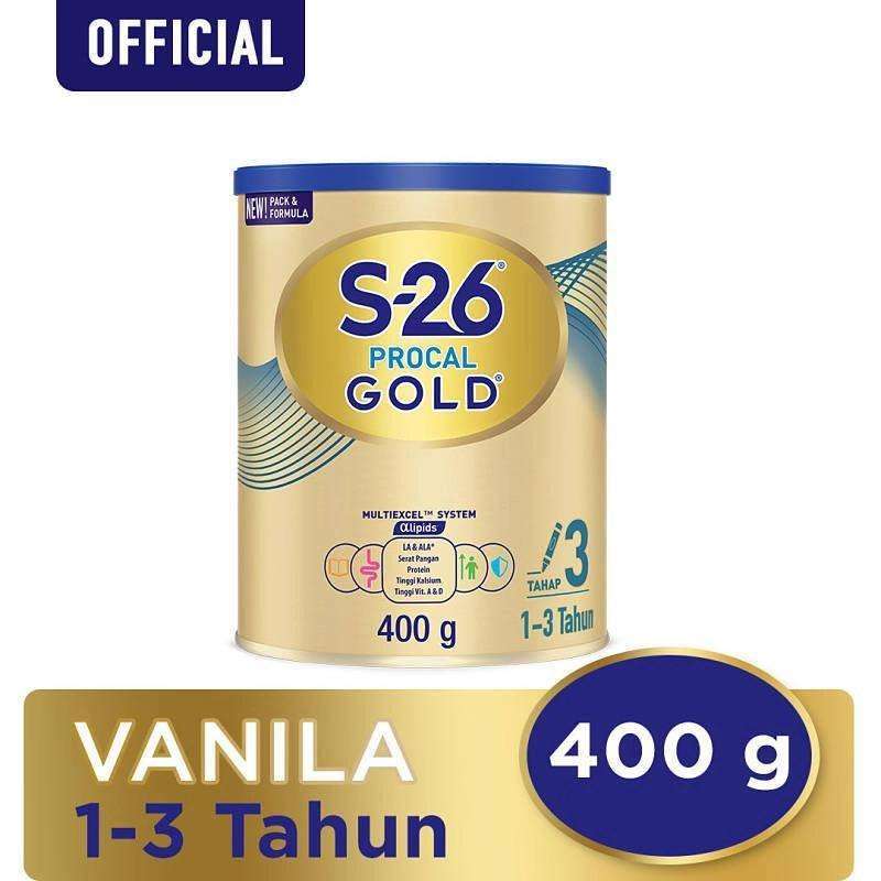 Promo Surabaya - S26 Procal Gold Tahap 3 Susu Formula [400 g/ Tin ...