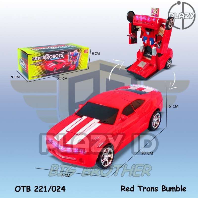 Promo Mainan Mainan Anak Mobil Mobilan Robot Transformer BIGBROTHER ...