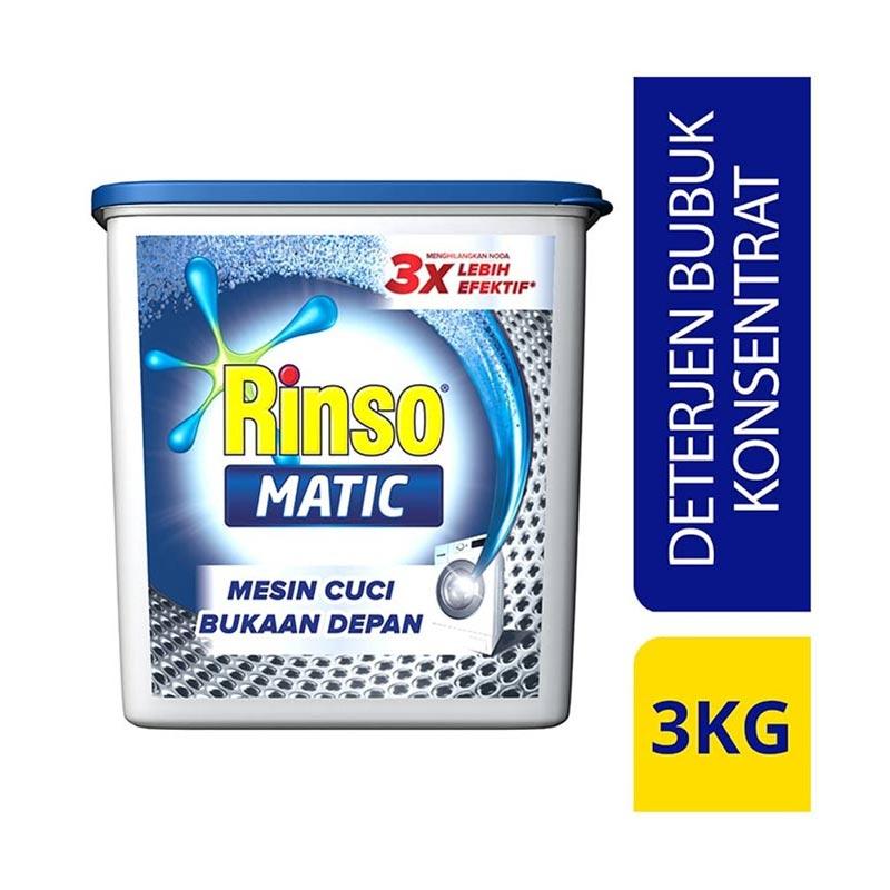 Jual Rinso Matic Powder Front Load Polybag Deterjen [3 Kg] Di Seller ...